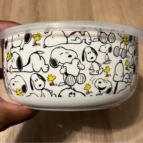 Peanuts | Dining | Peanuts Snoopy And Woodstock Aop Ceramic Bowl | Poshmark